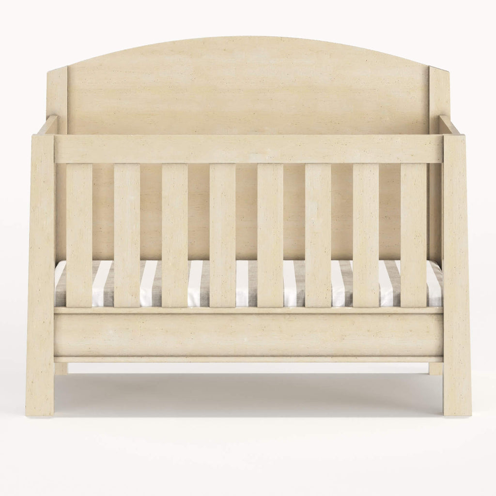 Milk Street Baby Sage 4-in-1 Convertible High Back Arched Crib – Dream ...